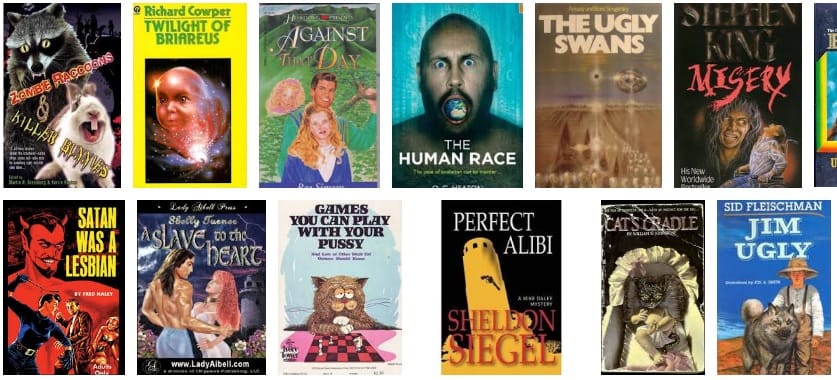 The 21 Ugliest Book Covers Of All Times | Book Cover Design