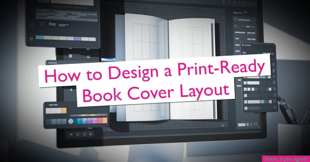 How to Design a Print-Ready Book Cover Layout (Now Free)